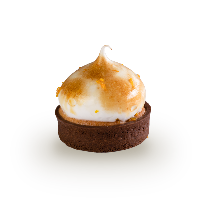 Tarts with almond, orange, chocolate and egg whites | HUG Food Service